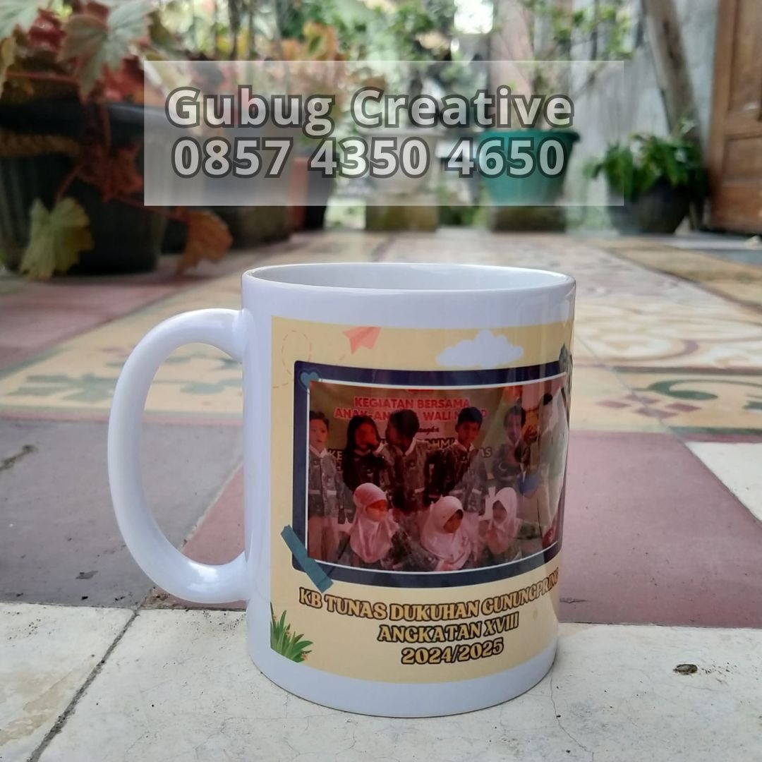 Cetak Mug Custom Souvenir Ulang Tahun, Perpisahan, Acara Kantor di ...