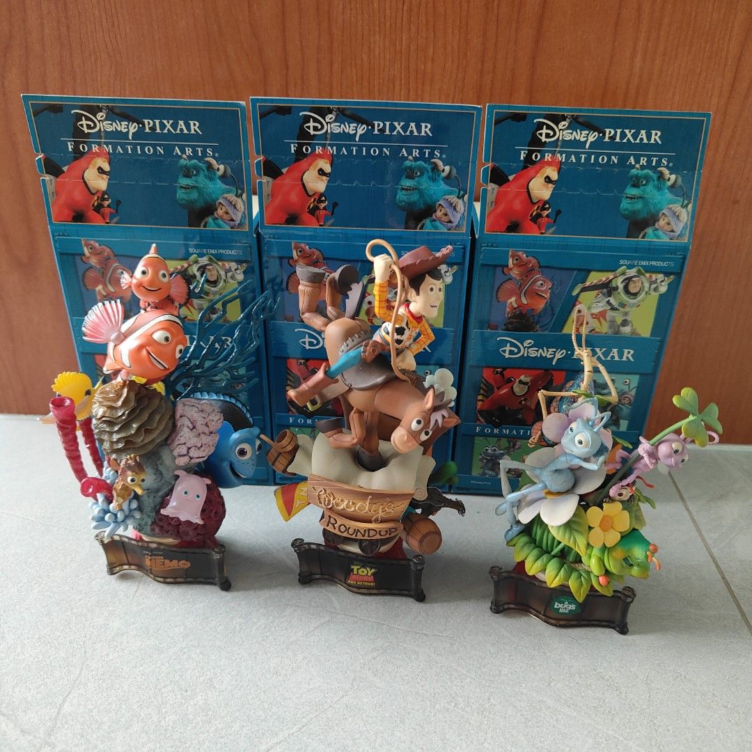 Disney Pixar Formation Arts Toy Story/ Finding Nemo/ A Bug's Life ...