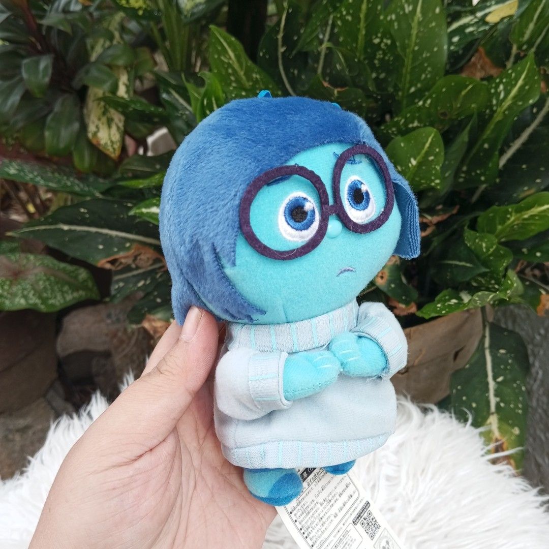 DISNEY Pixar Inside Out SADNESS Plush Charm, Hobbies & Toys, Toys ...
