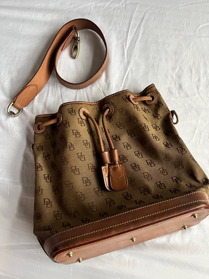 Dooney & Bourke cinch closure shoulder bag, Luxury, Bags & Wallets on ...