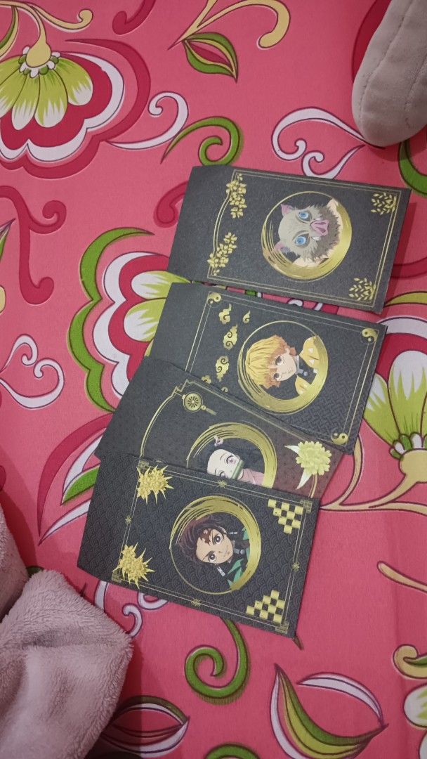 Envelope demon slayer, Hobbies & Toys, Toys & Games on Carousell