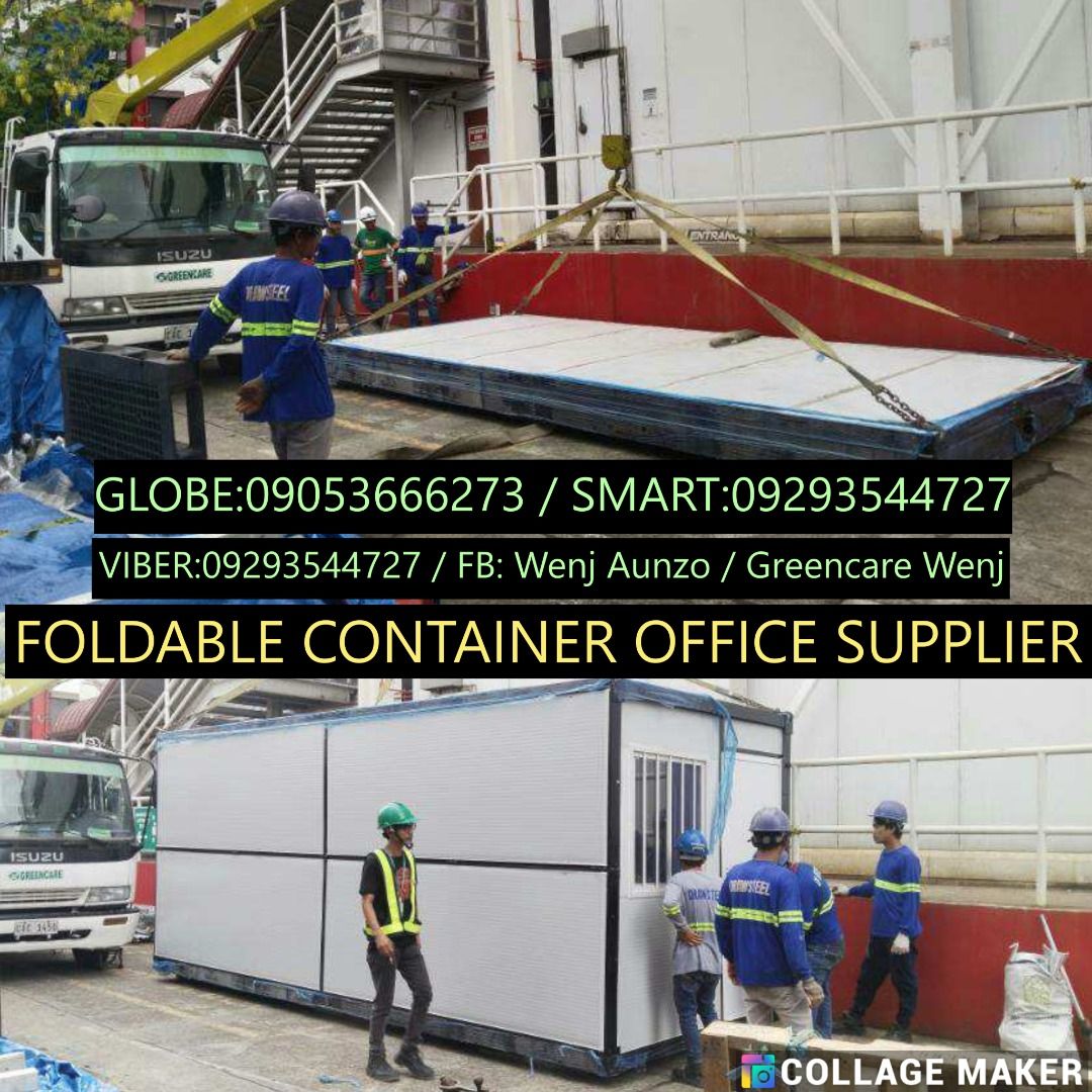 FOLDABLE CONTAINER VAN/OFFICE, Everything Else, Others on Carousell
