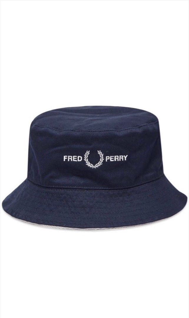 Fred Perry bucket hat, Men's Fashion, Watches & Accessories, Cap & Hats ...