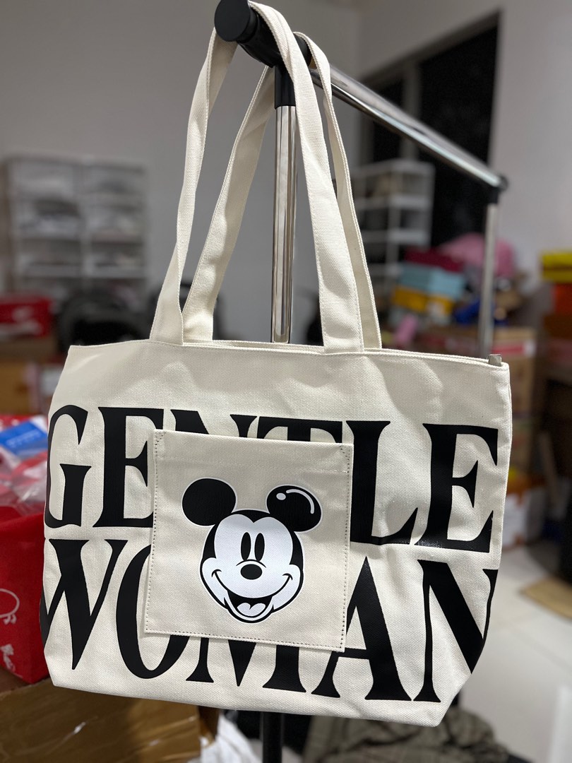 Gentle woman X Mickey Mouse, Fesyen Wanita, Tas & Dompet di Carousell