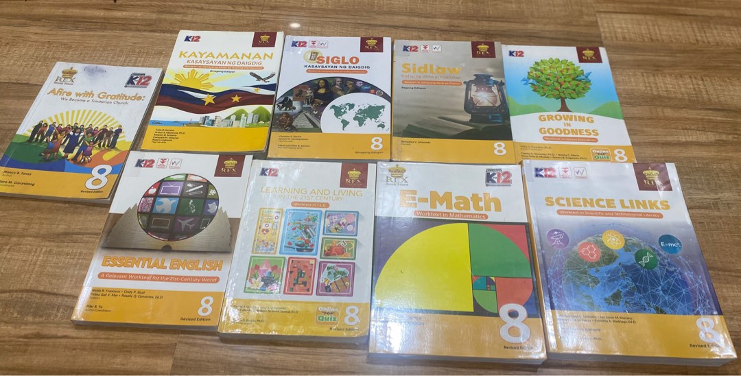 grade 8 books, Hobbies & Toys, Books & Magazines, Textbooks on Carousell