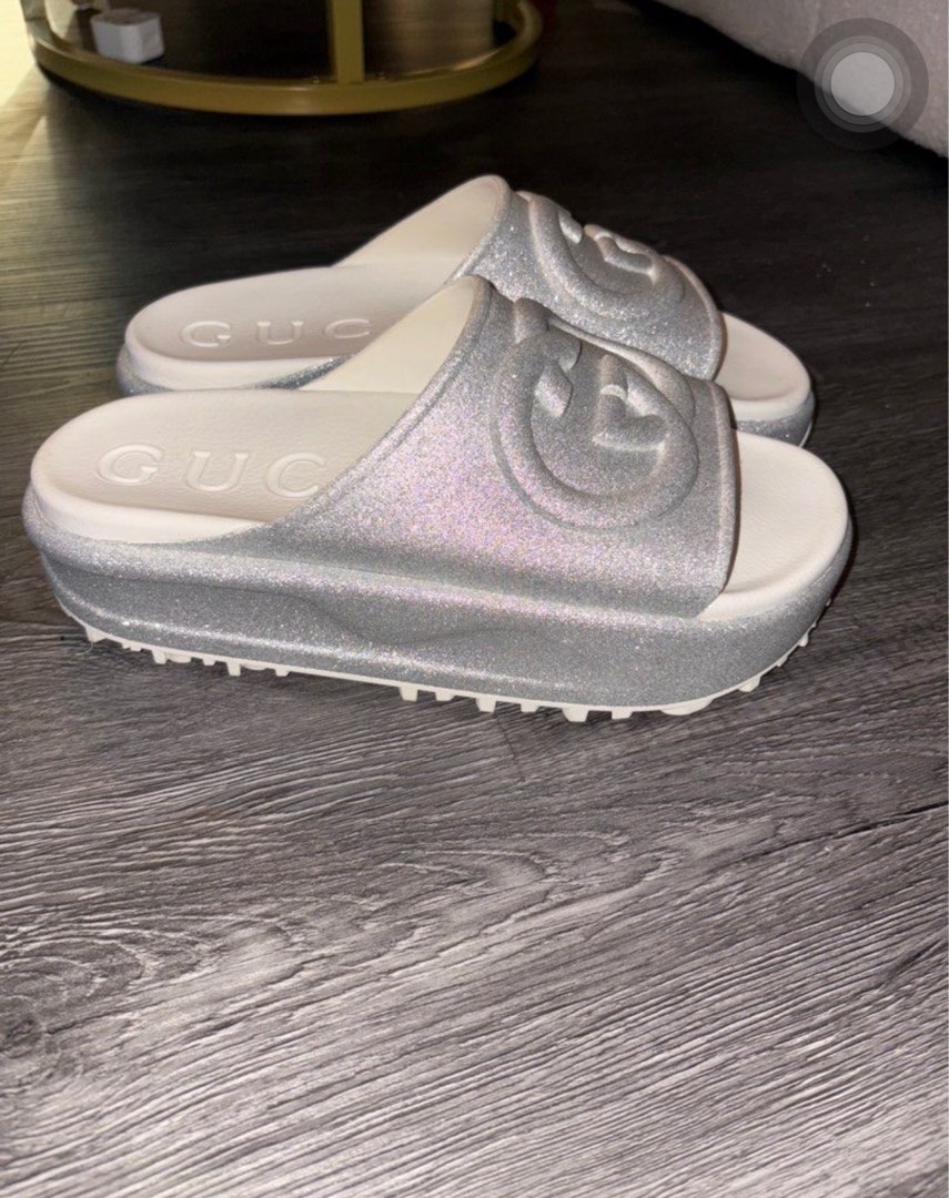GUCCI SLIDES, Women's Fashion, Footwear, Flipflops and Slides on Carousell