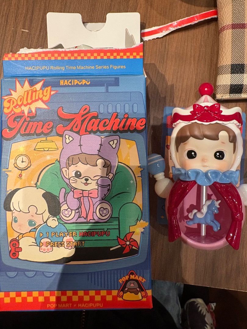 HACIPUPU Rolling Time Machine Figure, Hobbies & Toys, Toys & Games on ...