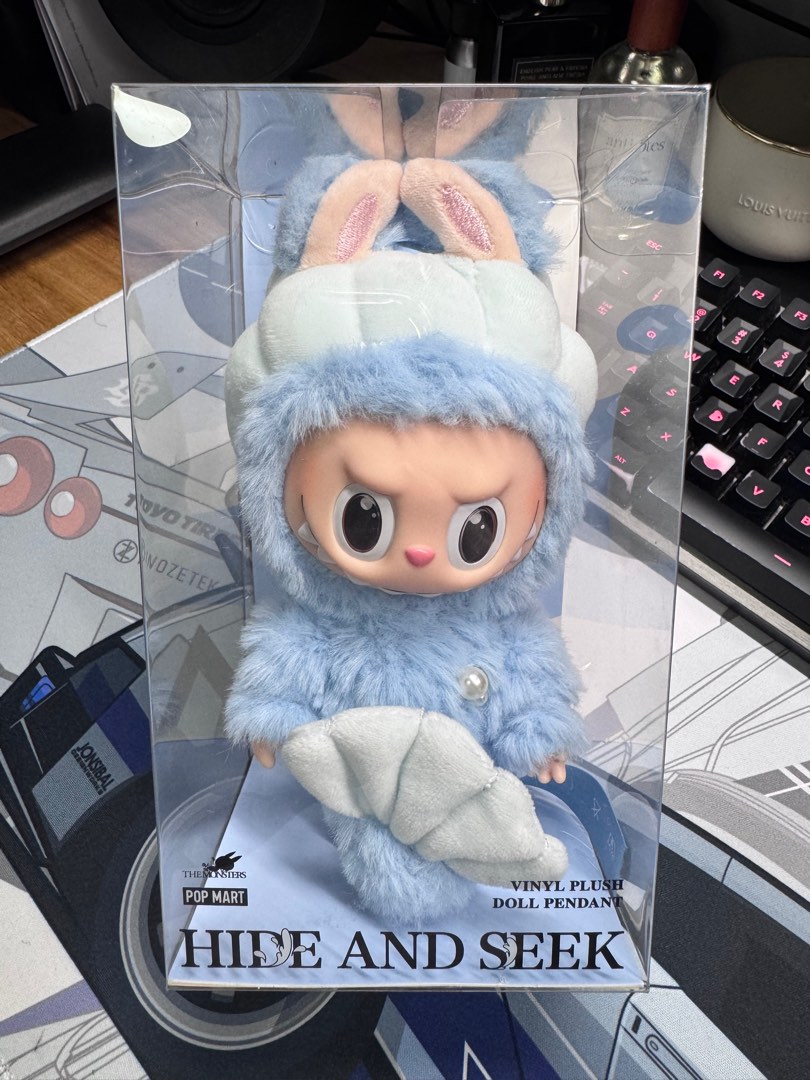 Merbubu (Blue Tag) - Labubu Hide & Seek in Singapore Vinyl Plush ...