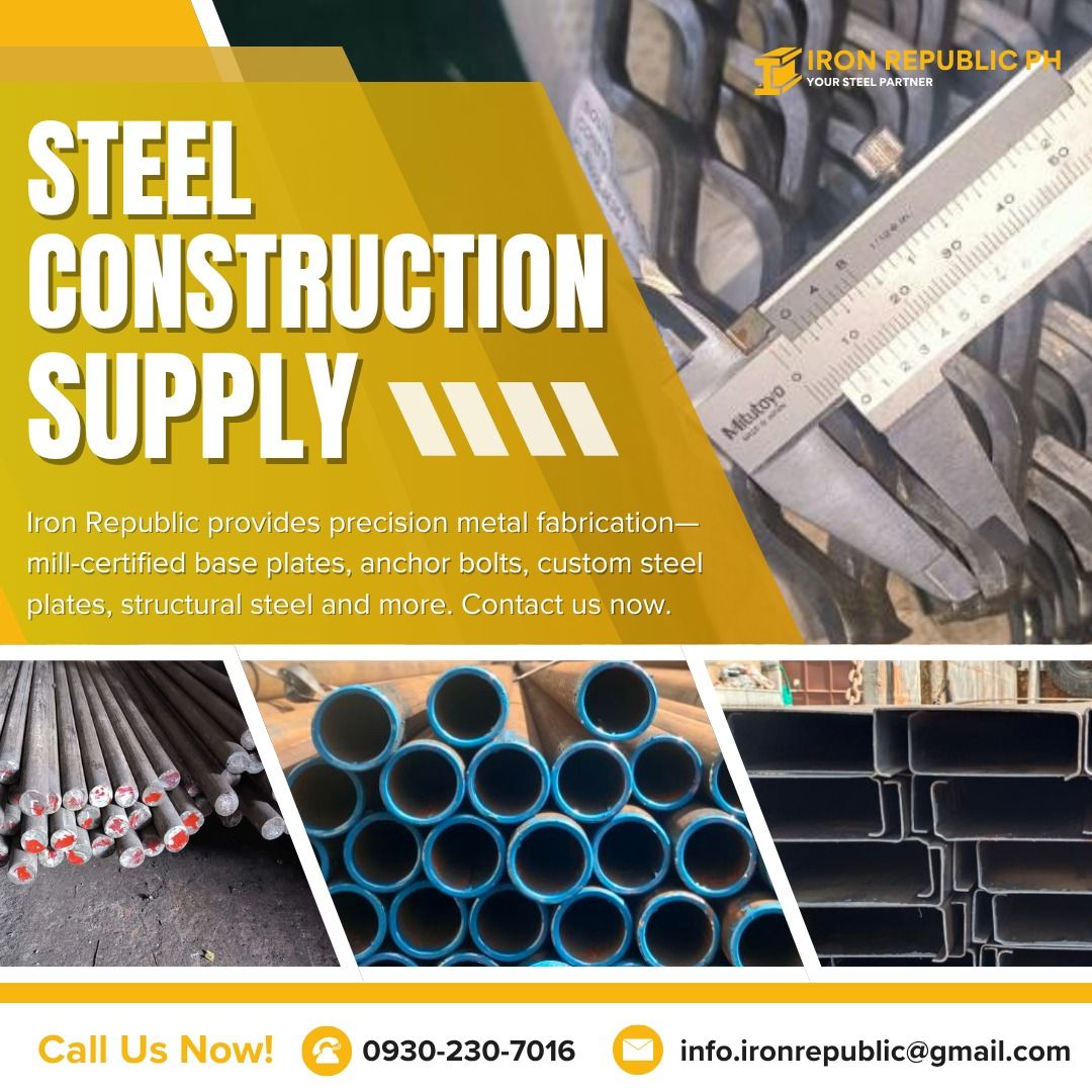 Metal and Steel Supplier / High Tensile Bolt / Steel Pipe / Anchor Bolts 32mm w/ nut & Washer ...