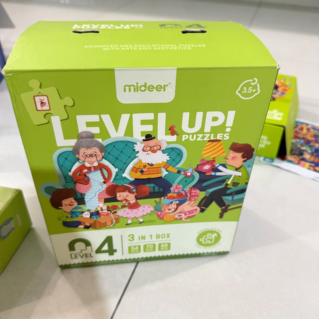 Mideer Level 4 Puzzle Puzzles, Hobbies & Toys, Toys & Games on Carousell