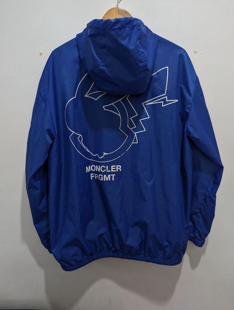 Moncler x Fragment Design Windbreaker L, Men's Fashion, Coats, Jackets ...