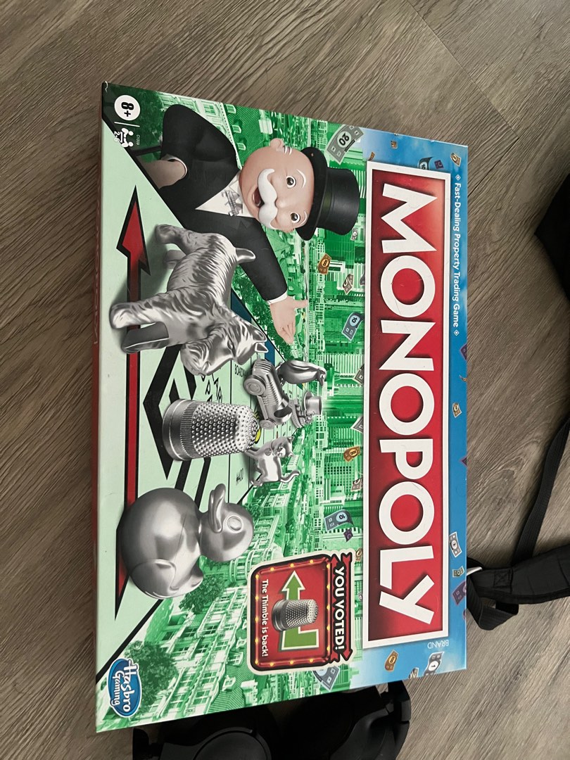 Monopoly Fast-Dealing Property Trading Game, Hobbies & Toys, Toys ...