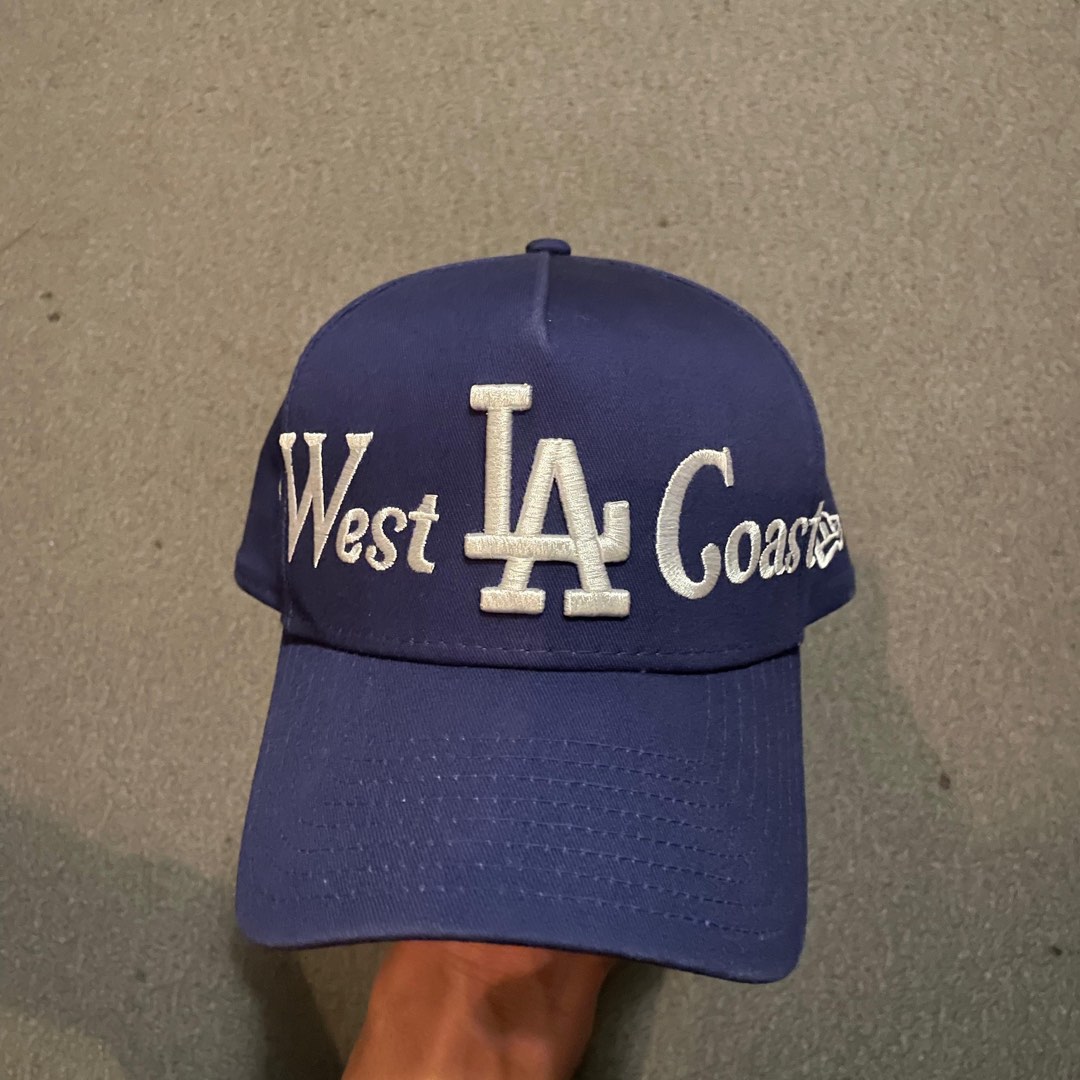 New Era LA West Coast, Fesyen Pria, Aksesoris, Topi di Carousell