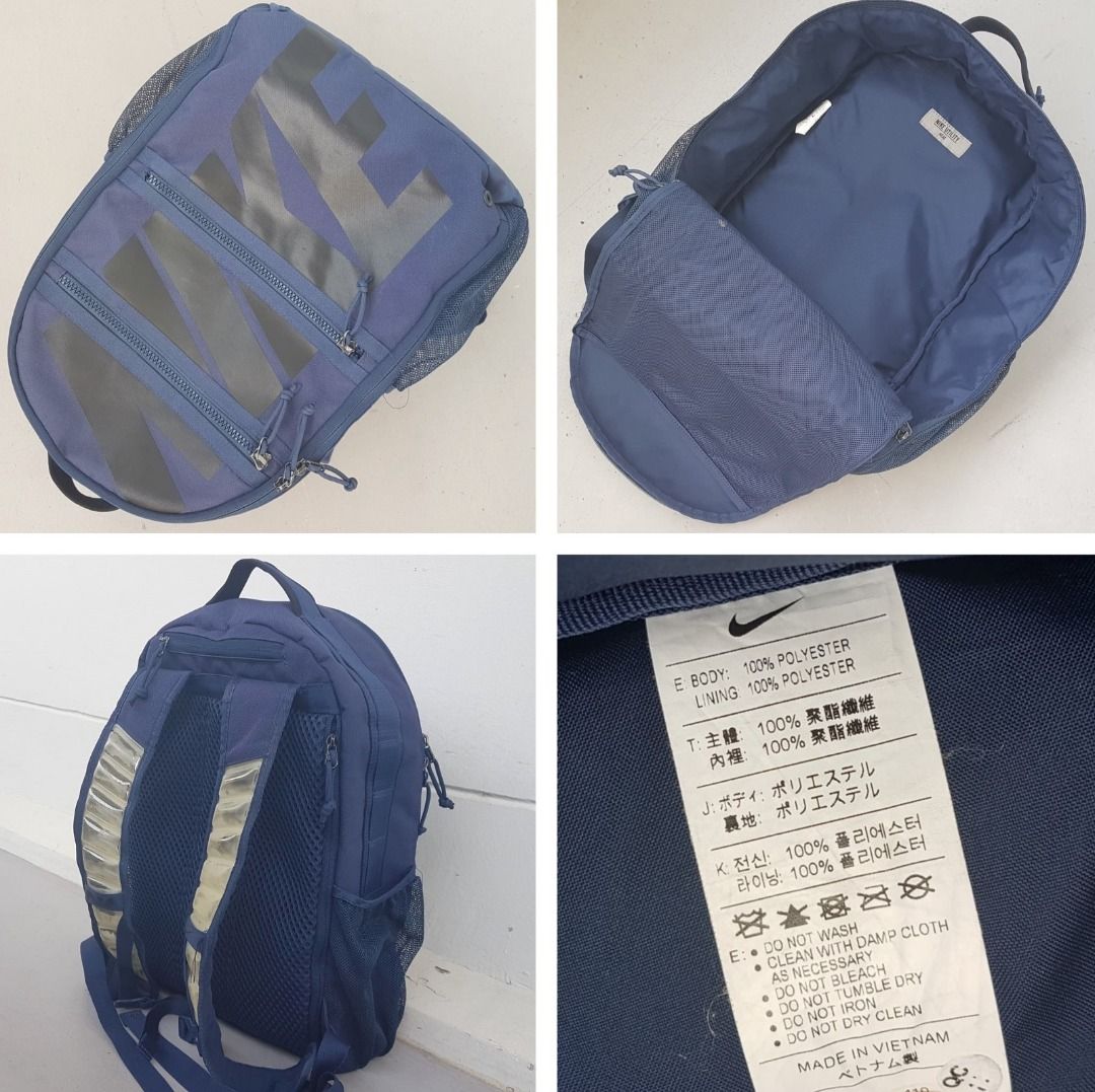 NIKE Backpack, NIKE UTILITY Heat Model, Cool Rucksack, Blue Haversack ...