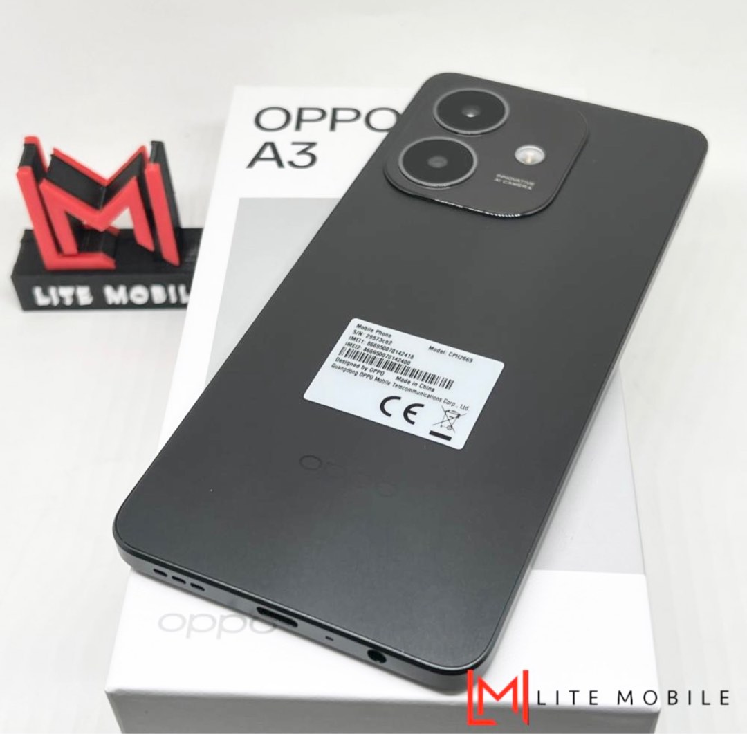 Oppo A3 128GB Sparkle Black, Mobile Phones & Gadgets, Mobile Phones, Android Phones, OPPO on ...