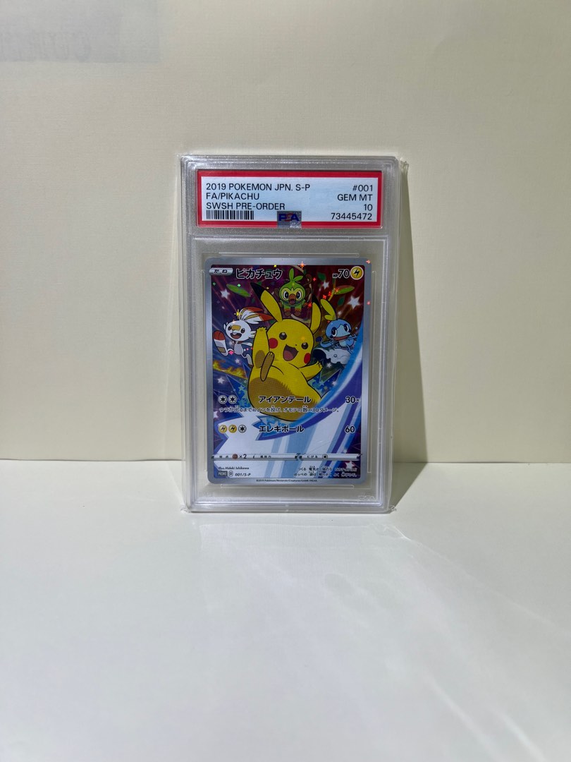 Pikachu S-P Pre Order PSA 10, Hobbies & Toys, Toys & Games on Carousell