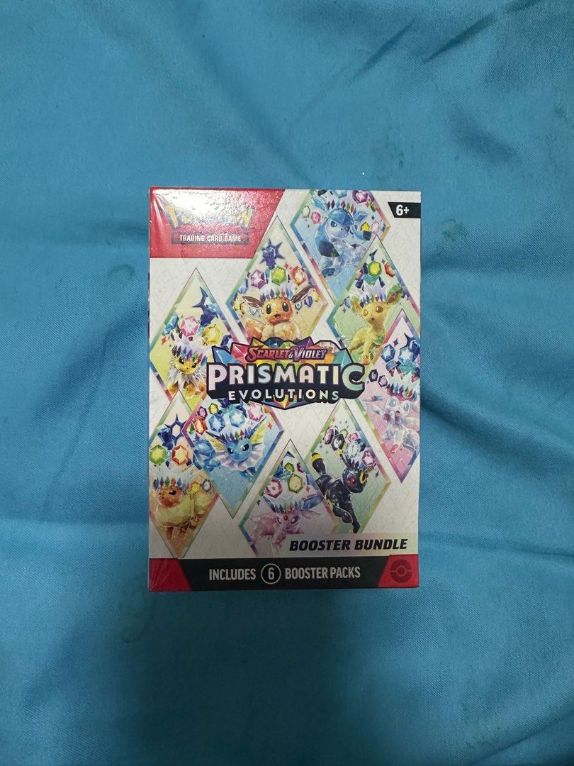 Pokemon Prismatic evolution bundle and Terestal festival booster box shrinked, Hobbies & Toys ...