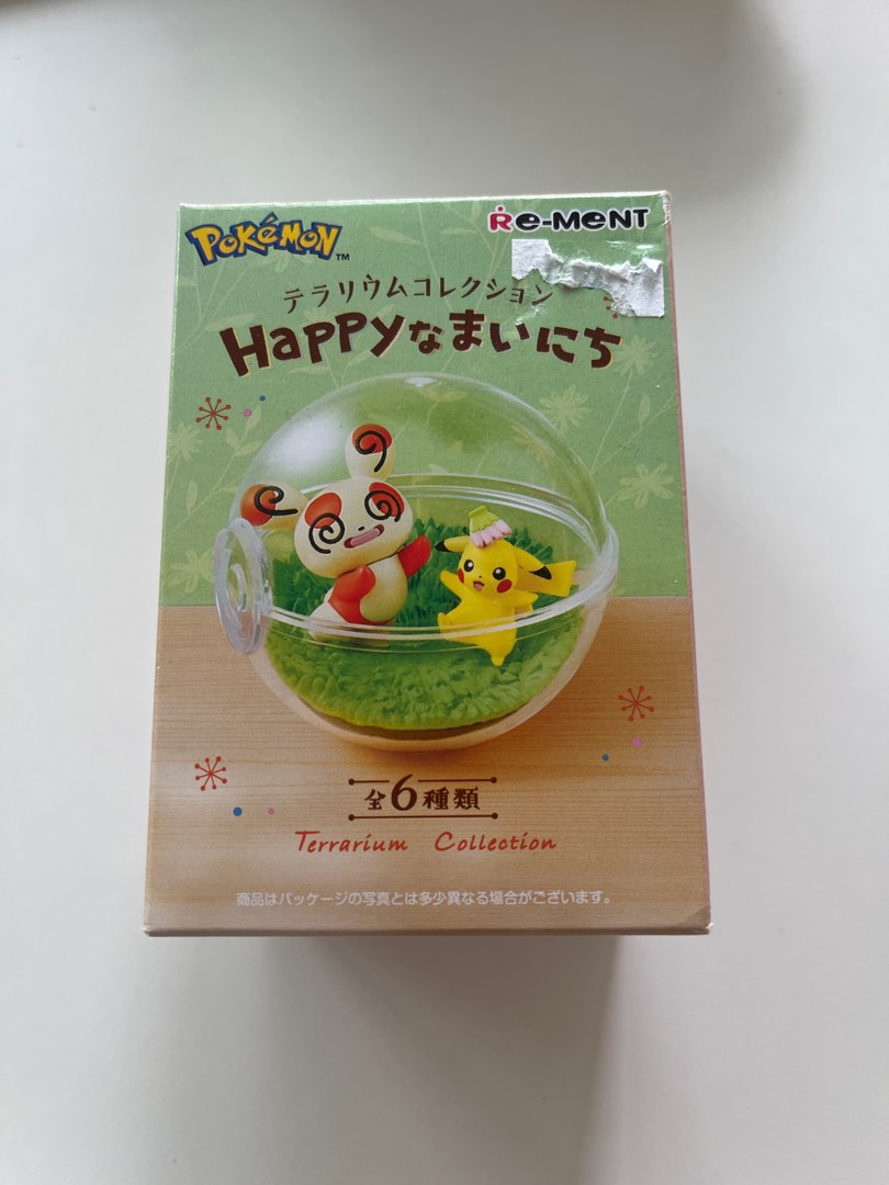 Pokémon Happy Rement Terrarium Blind Box| Skitty / Eneco | BNIB ...