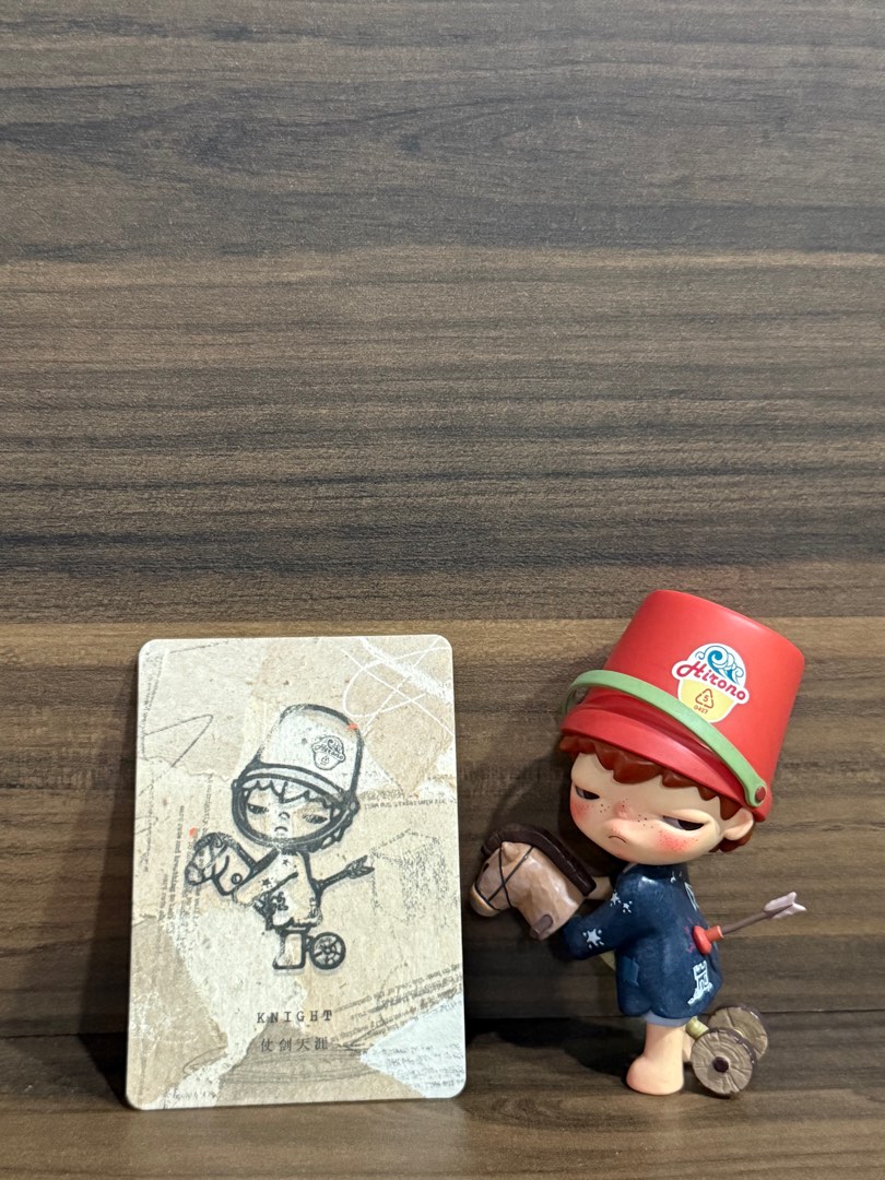 Popmart Hirono | Knight, Hobbies & Toys, Toys & Games on Carousell