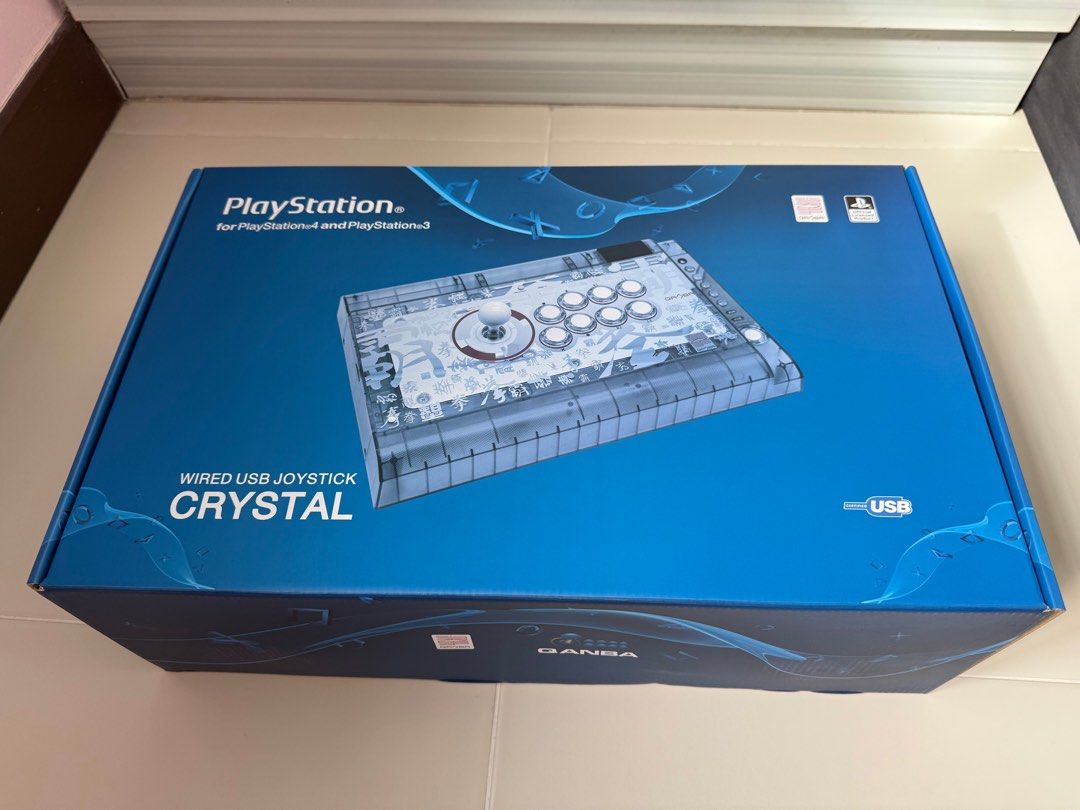 Qanba Crystal Joystick PS3/PS4/PS5, Video Gaming, Gaming Accessories ...