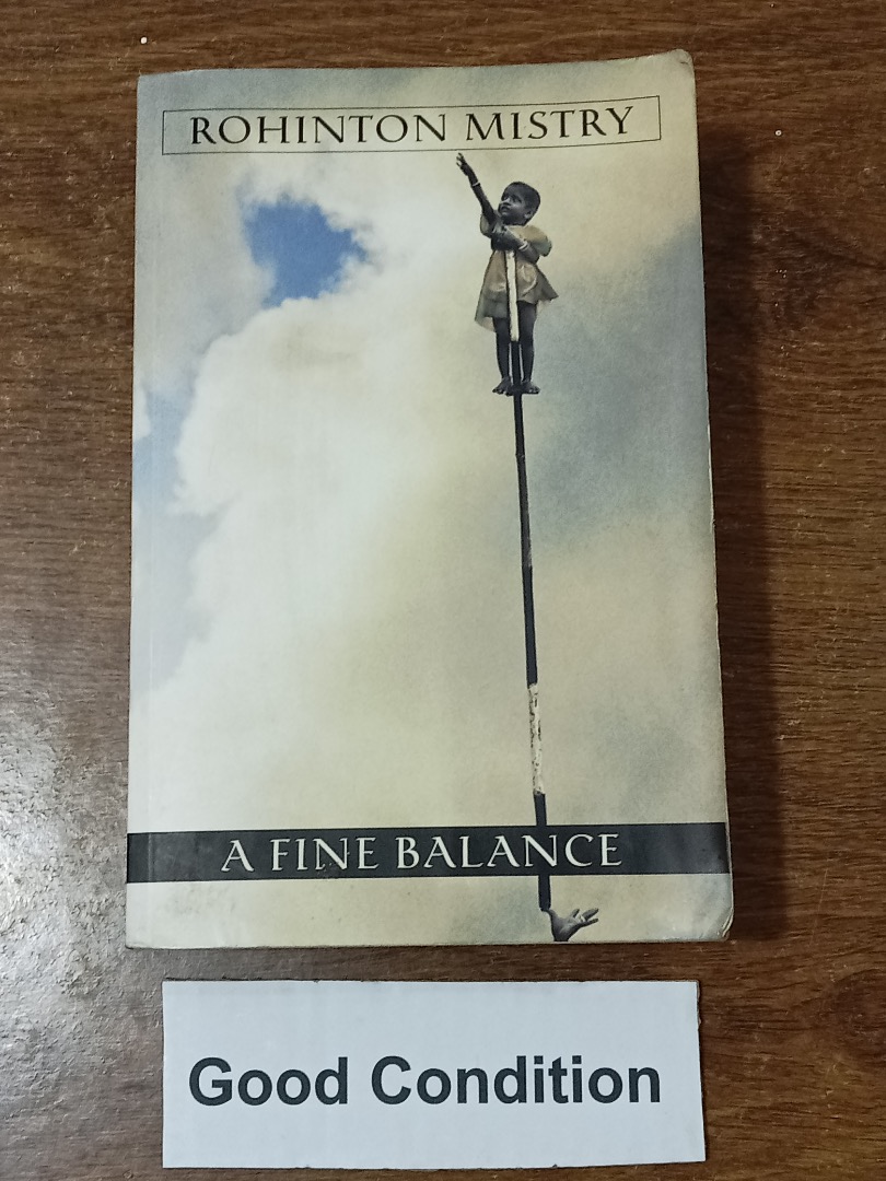 Rohinton Mistry - A Fine Balance, Hobbies & Toys, Books & Magazines ...