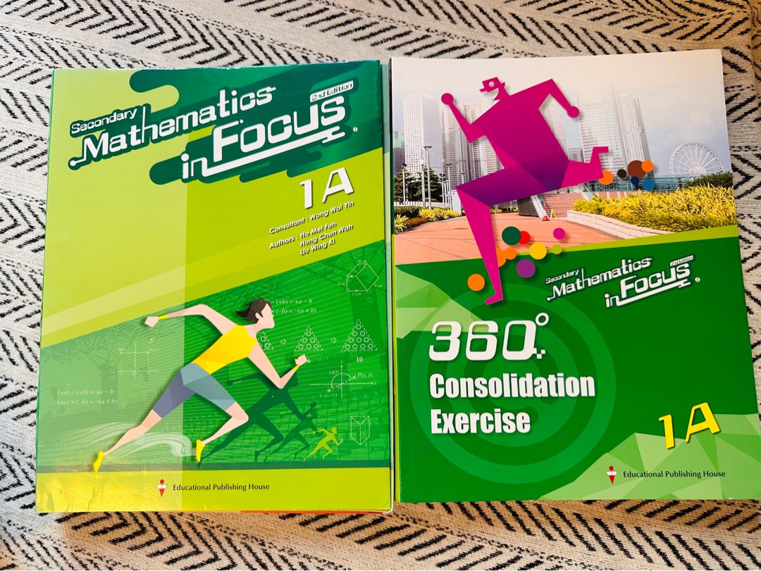 Secondary Mathematics in Focus 1A, 興趣及遊戲, 書本 & 文具, 教科書 - Carousell