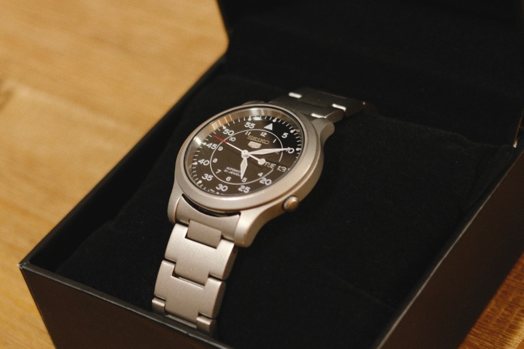 Seiko 5 SNK 809K1 Automatic Watch, Men's Fashion, Watches & Accessories ...