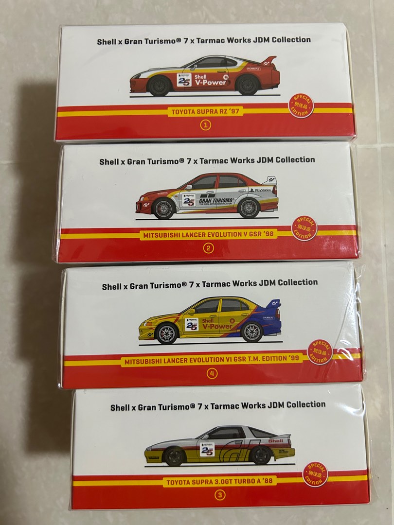 Shell x Gran Turismo 7 x Tarmac Works (SEALED), Hobbies & Toys, Toys ...