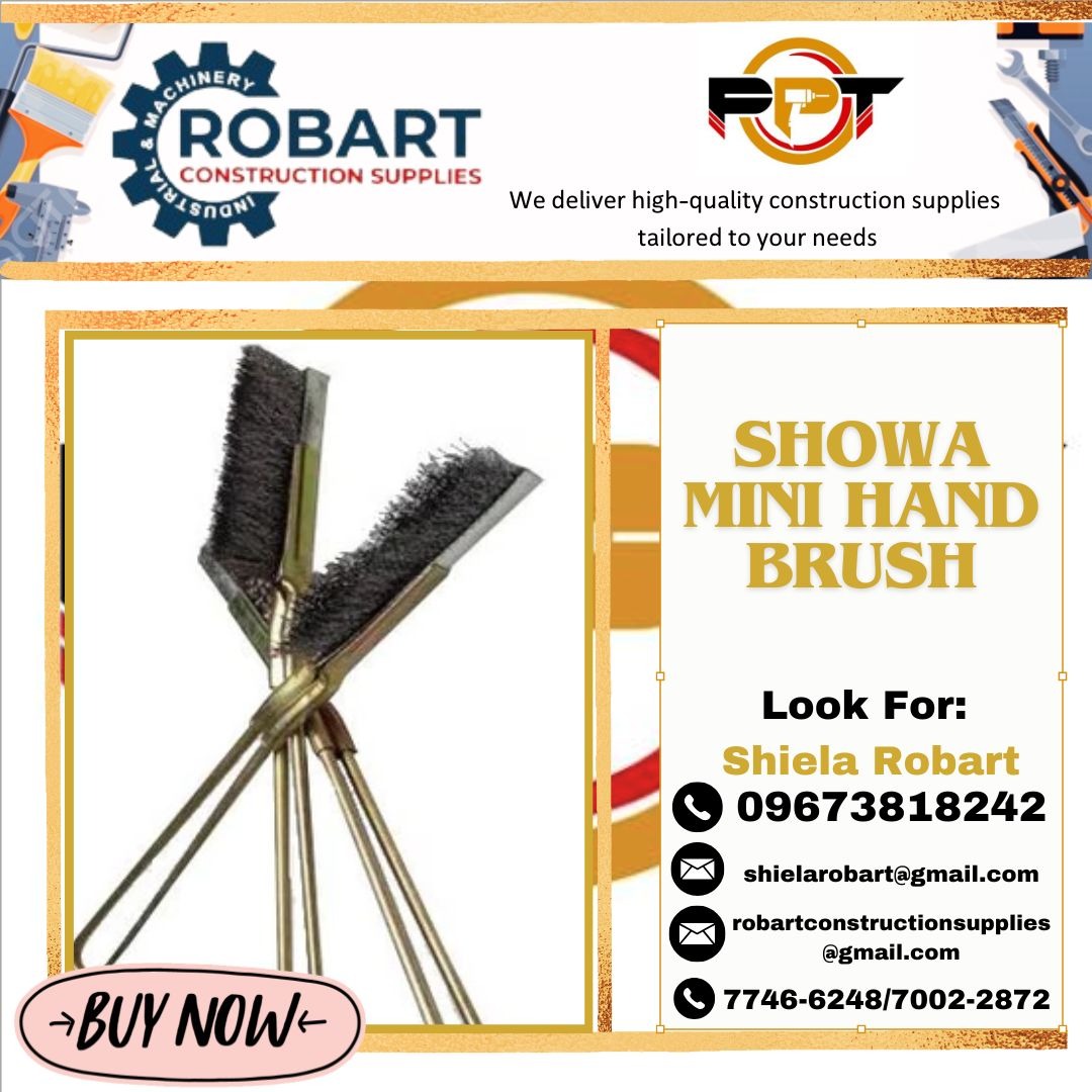 Showa Mini Hand Brush, Commercial & Industrial, Construction Tools ...