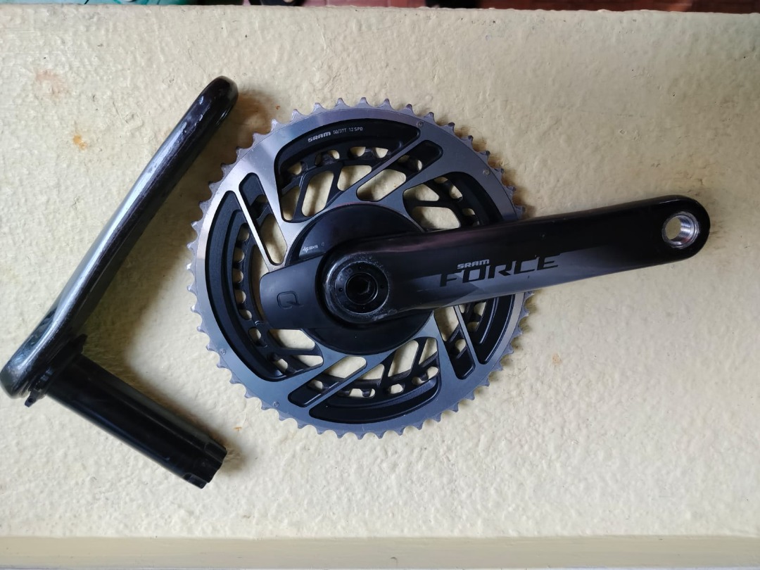 SRAM Force AXS Crankarm with SRAM Red AXS 12 Speed Power Meter ...