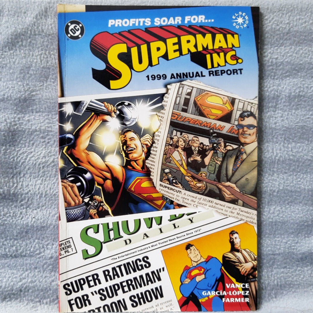 Superman Inc #1 (One-Shot DC Comics/Elseworlds) Steve Vance, Jose Luis ...