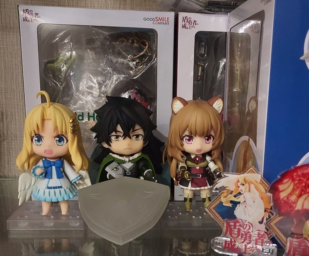 The Rising of the Shield Hero Nendoroids Naofumi Iwatani & Raphtalia ...