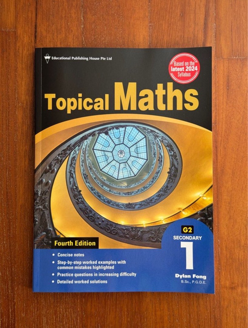 Topical Maths Secondary 1 (G2) Textbook, Hobbies & Toys, Books ...