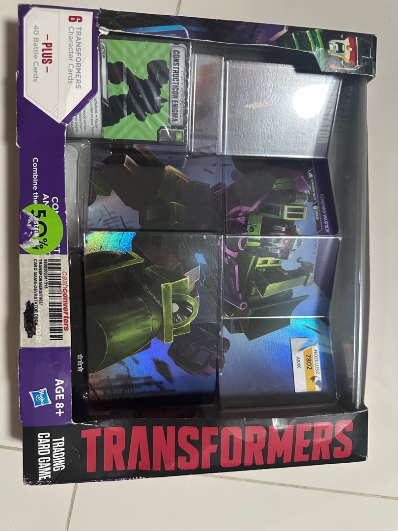 Transformers Trading Card Game Devastator, Hobbies & Toys, Toys & Games ...