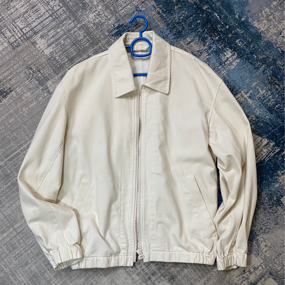 UNIQLO ZIP UP BLOUSON, Men's Fashion, Coats, Jackets and Outerwear on ...