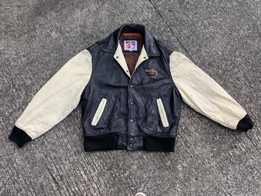 Vintage Hard rock Leather jacket, Men's Fashion, Coats, Jackets and ...