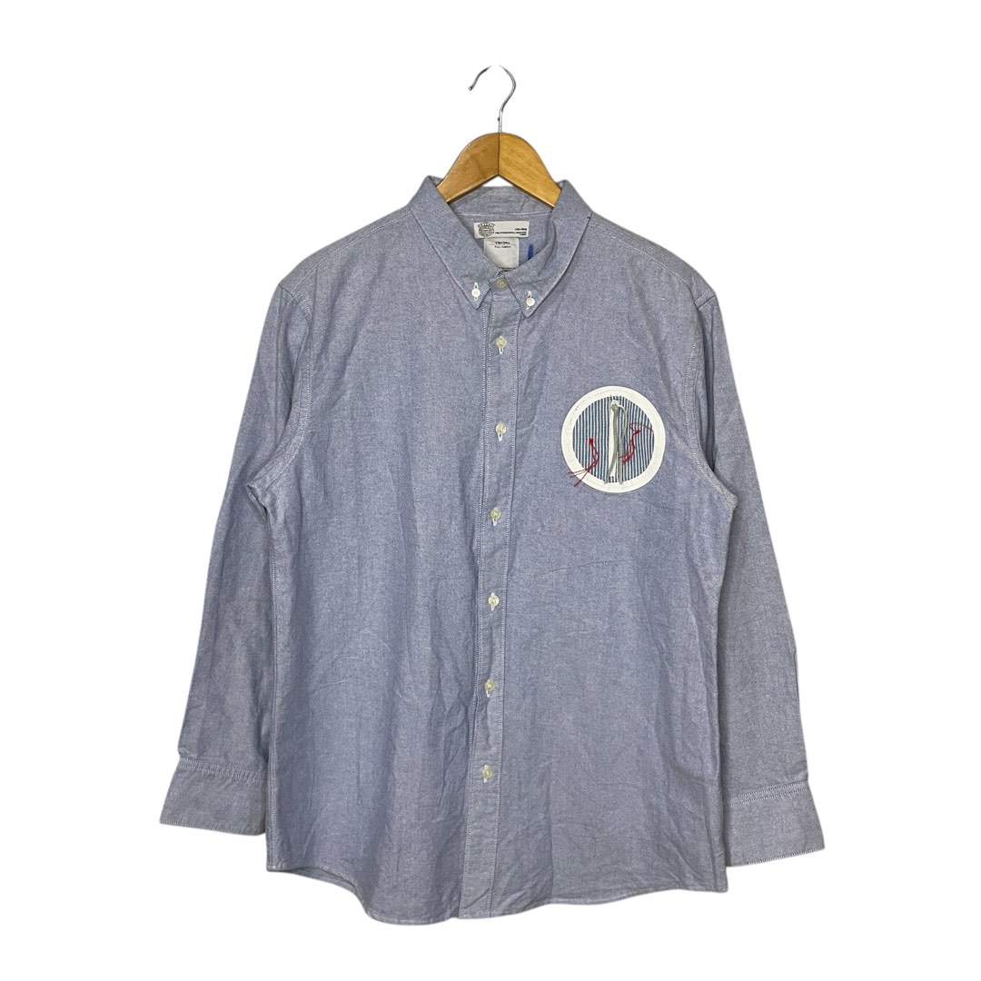 Visvim Juneau Weld Hockory Giza Longsleeve, Men's Fashion, Tops & Sets, Formal Shirts on Carousell