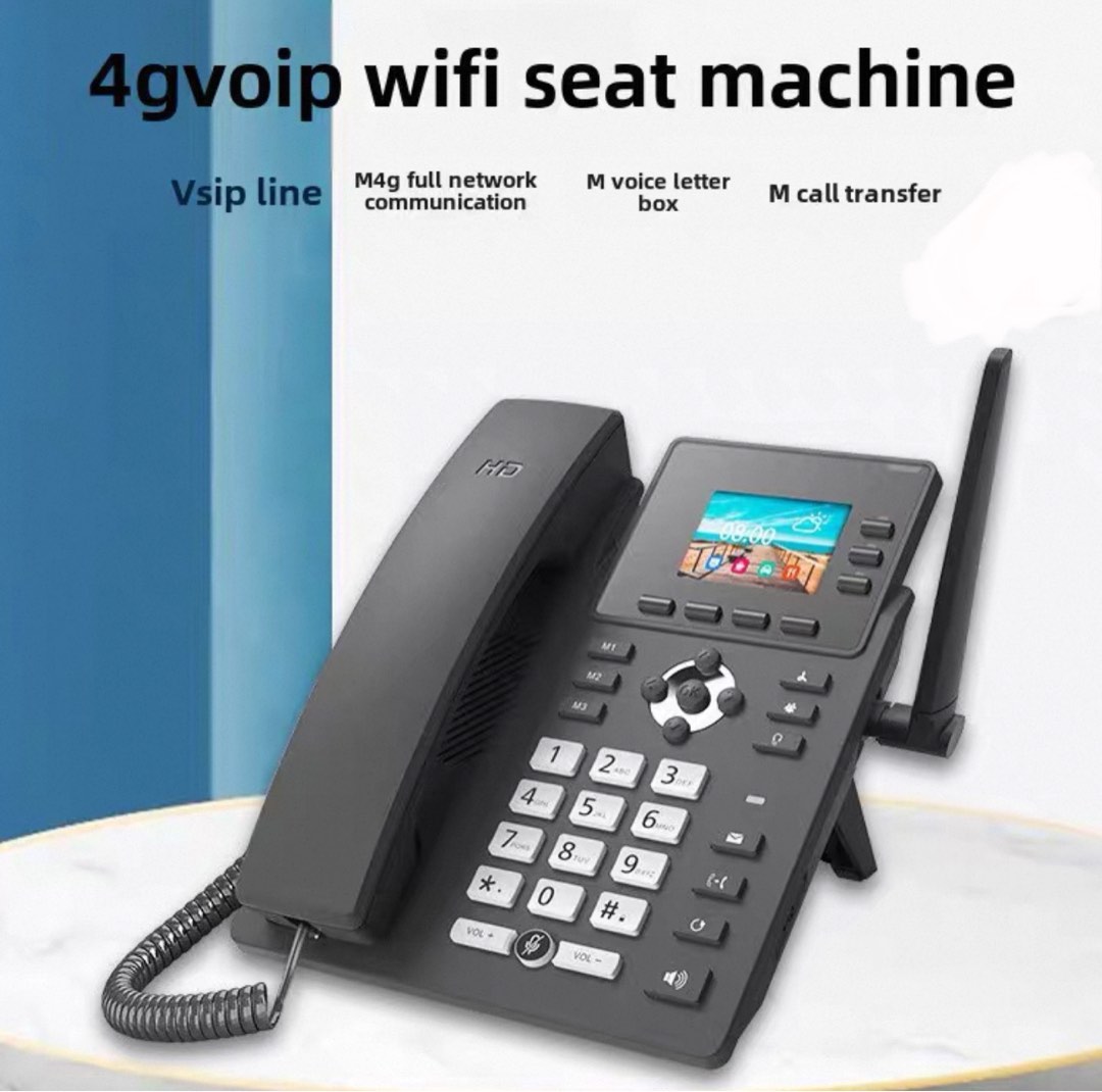 VoIPsip Wireless Landline LTE IP Phone Hotspot IP Telephone WI-FI Phone ...