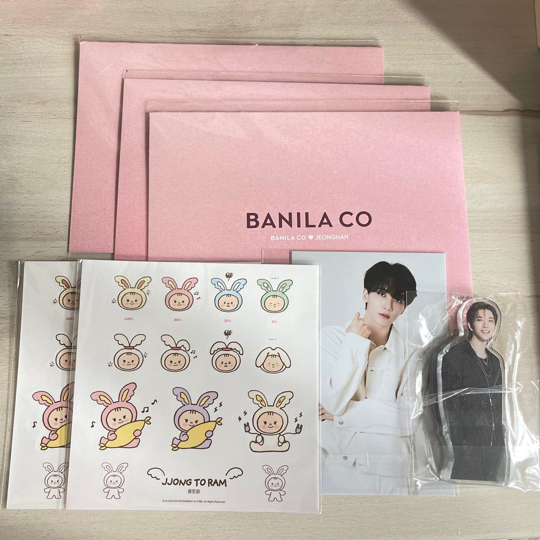 [wts/lfb] PRICE REDUCED banila co jeonghan postcard set, artist made ...