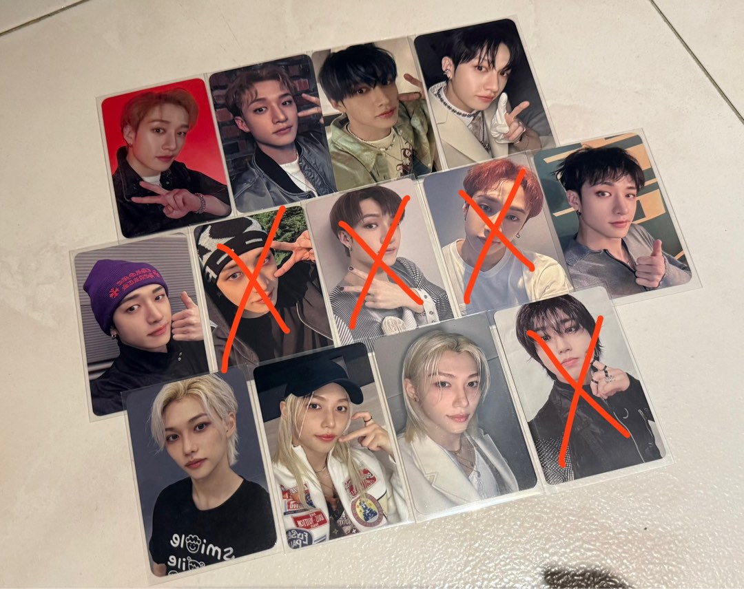 WTS/LFB CLEARANCE stray kids skz assorted chan felix pobs ate rockstar ...