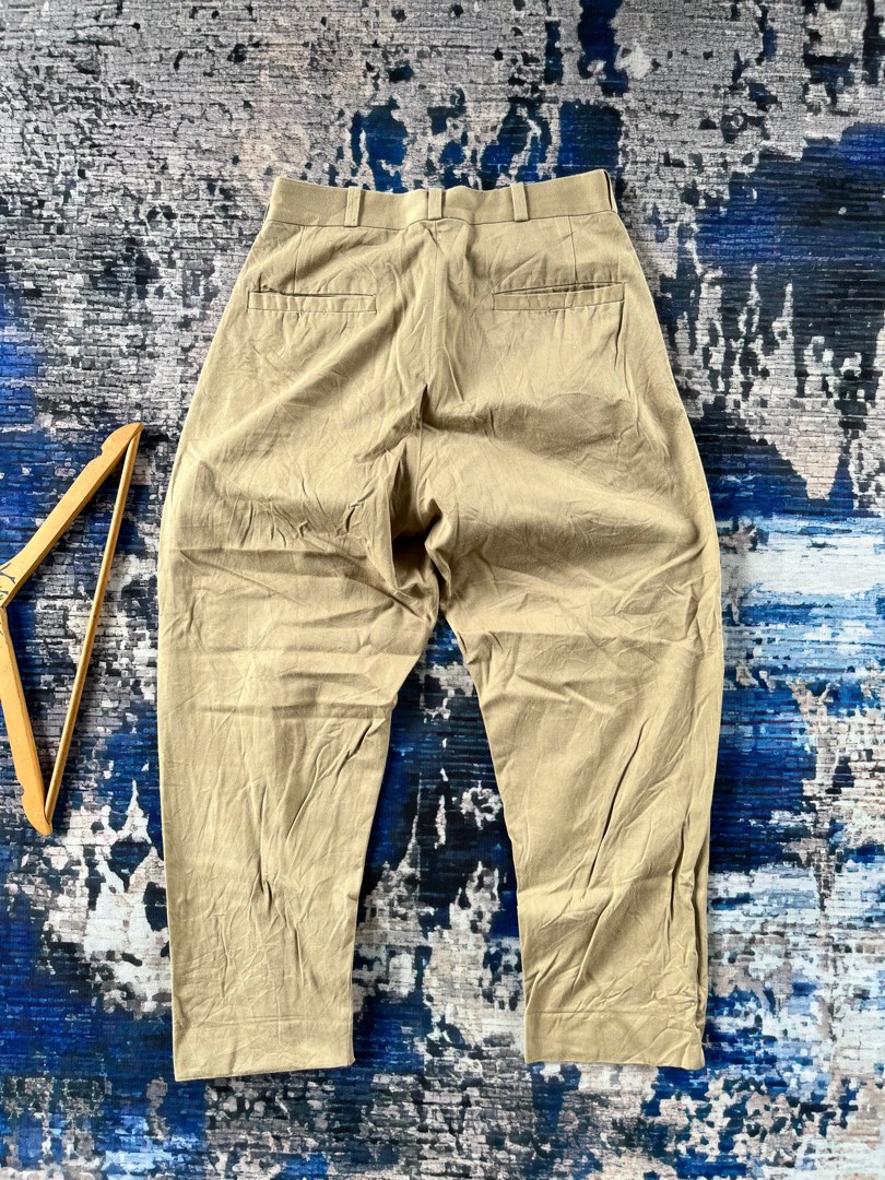 Yaeca Exclusive cotton baggy pants japan, Men's Fashion, Bottoms, Trousers on Carousell