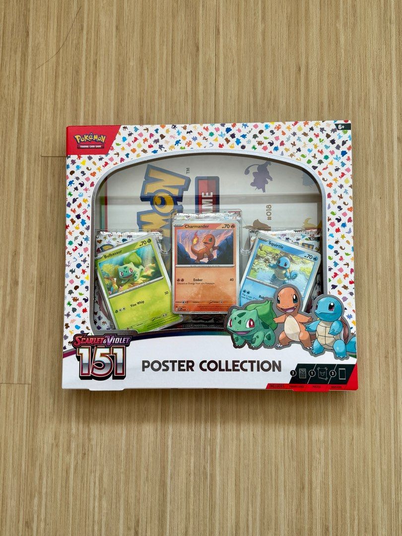 151 Poster Collection Pokemon TCG, Hobbies & Toys, Toys & Games on ...