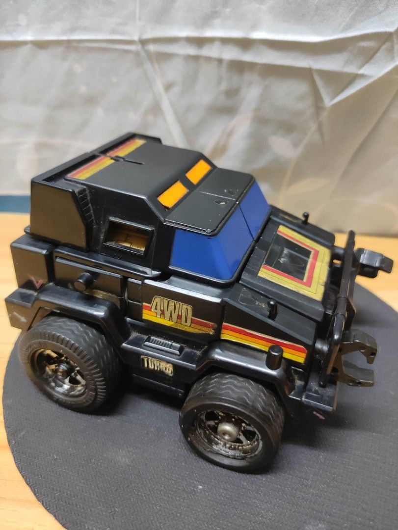 Vintage toy - 1983 Yonezawa Turbo GIANT ROBOT & 4WD TRUCK CAR ...