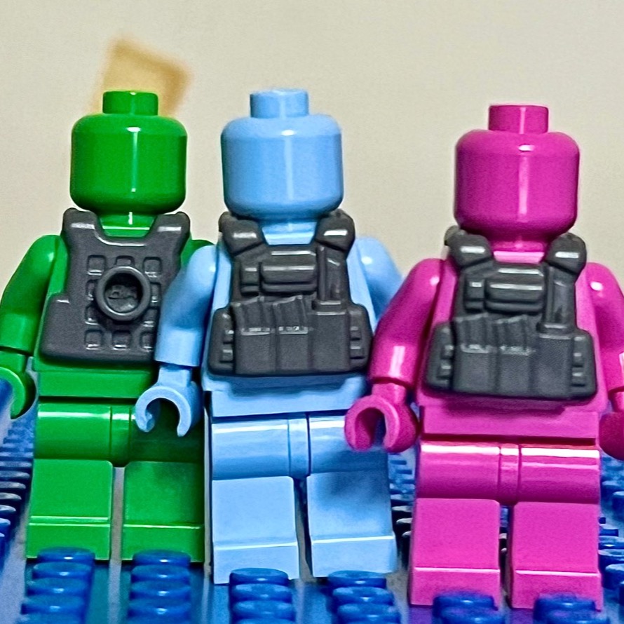 3x Brickarms Tactical Vests - LEGO Police Swat Army, Hobbies & Toys ...
