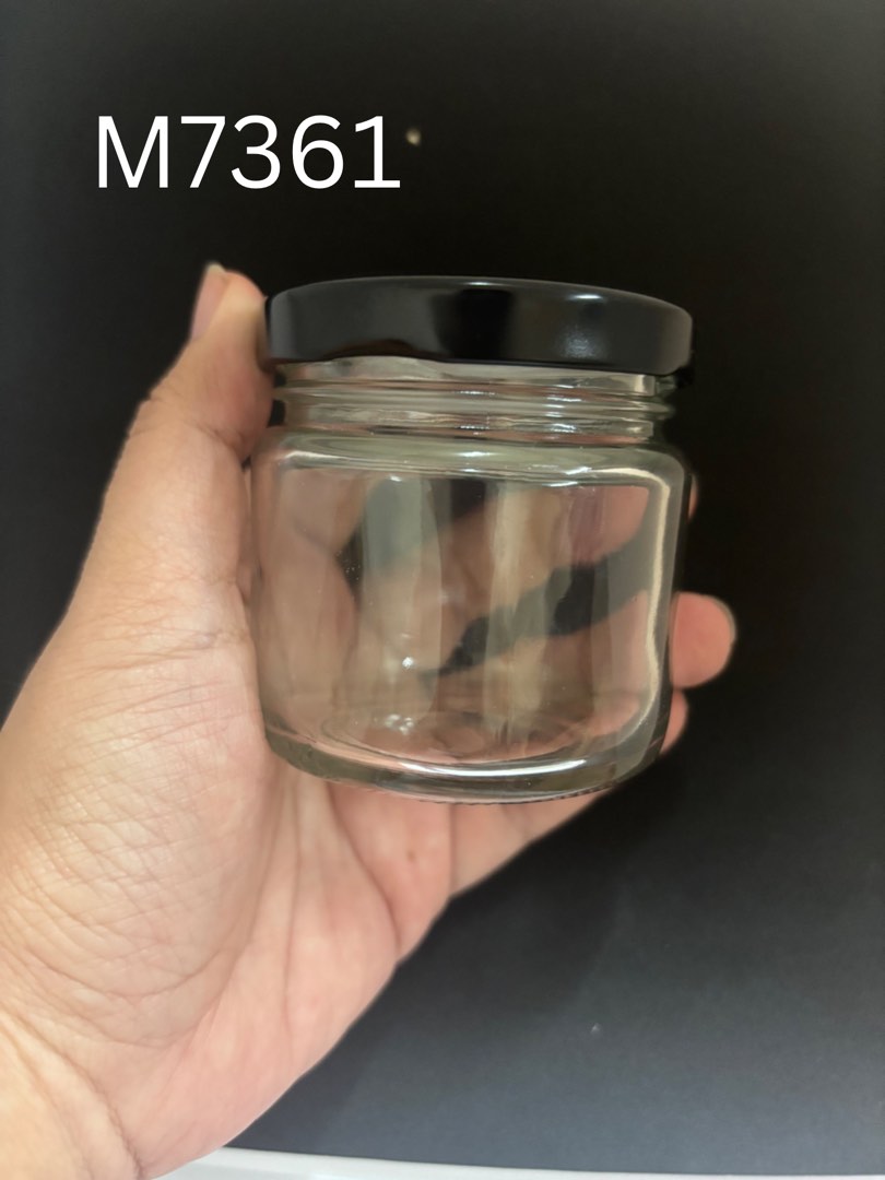 7361 120ml box of 24 food jar storage for chili oil garlic bagoong ...