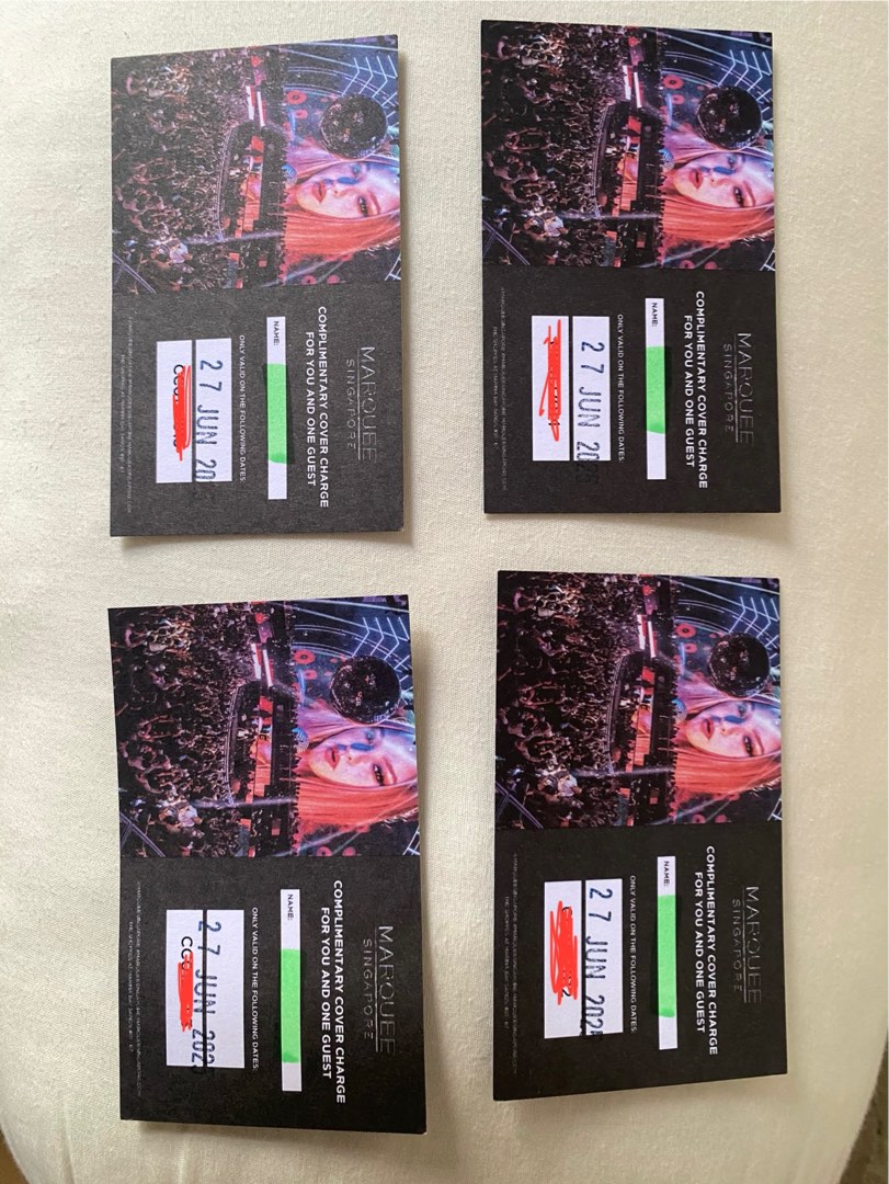 8x Marquee tickets for 27 June 2025, Tickets & Vouchers, Event Tickets ...