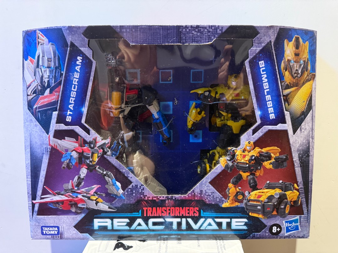 變形金剛 transformers Reactivate Starscream and bumblebee 再起動 星星叫 大黃蜂 變型金剛 ...