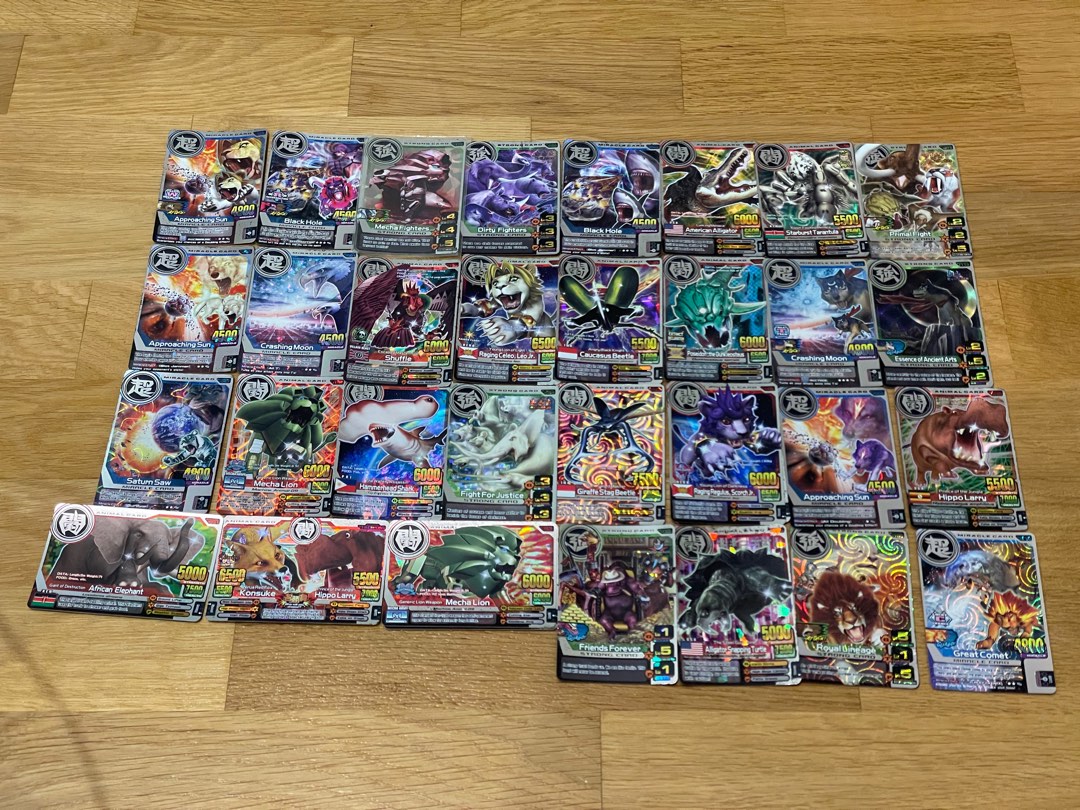 Animal Kaiser Original Silver Cards, Hobbies & Toys, Toys & Games on ...