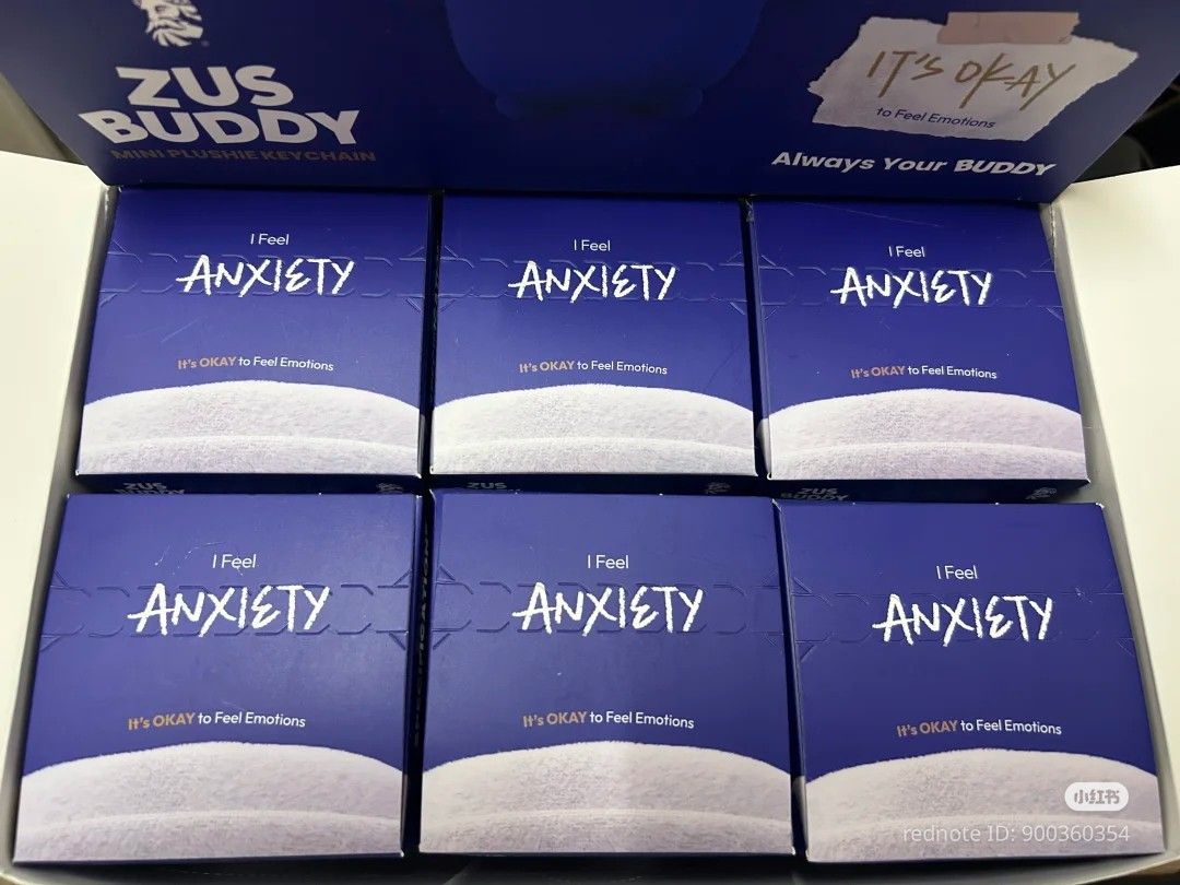 Anxiety zus blind box, Hobbies & Toys, Toys & Games on Carousell