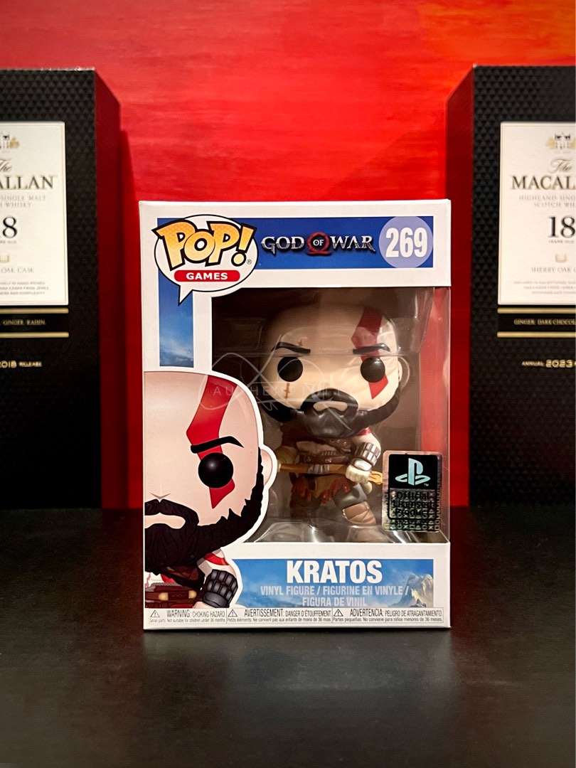 Authentic Funko POP! Kratos God Of War Sony Legit Original PlayStation ...